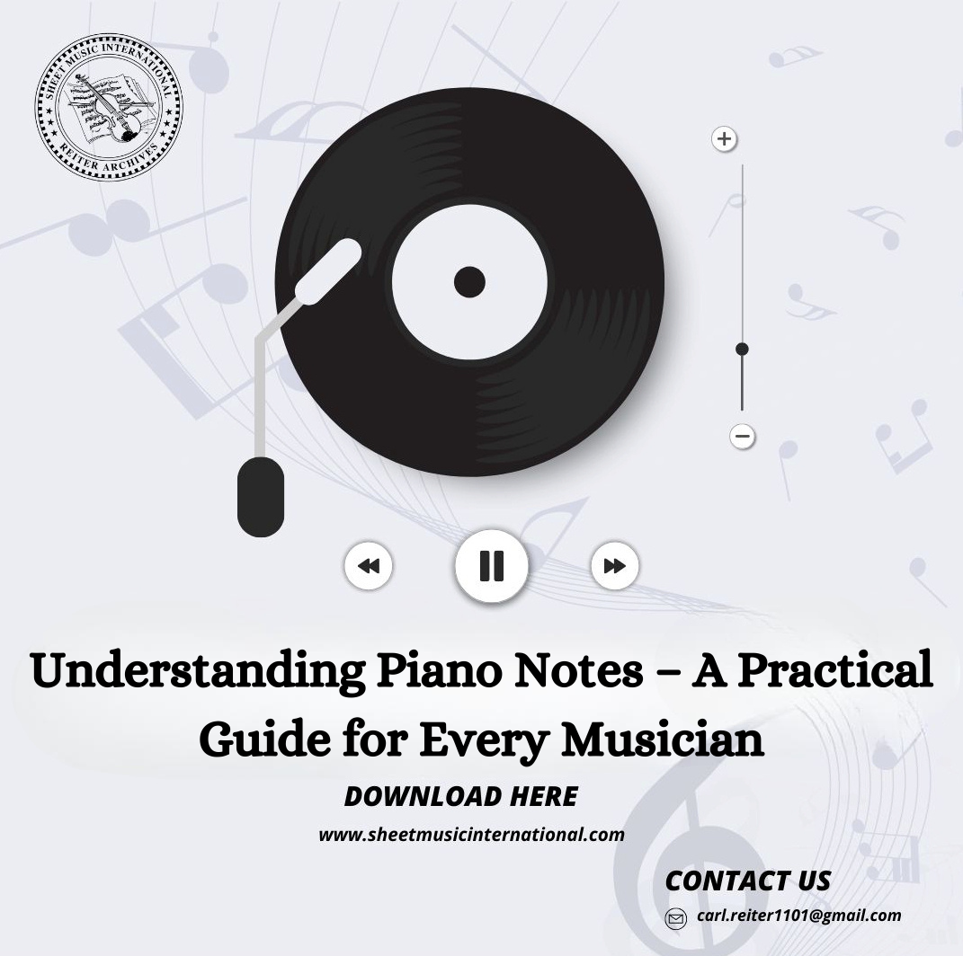 Understanding Piano Notes – A Practical Guide for Every Musician